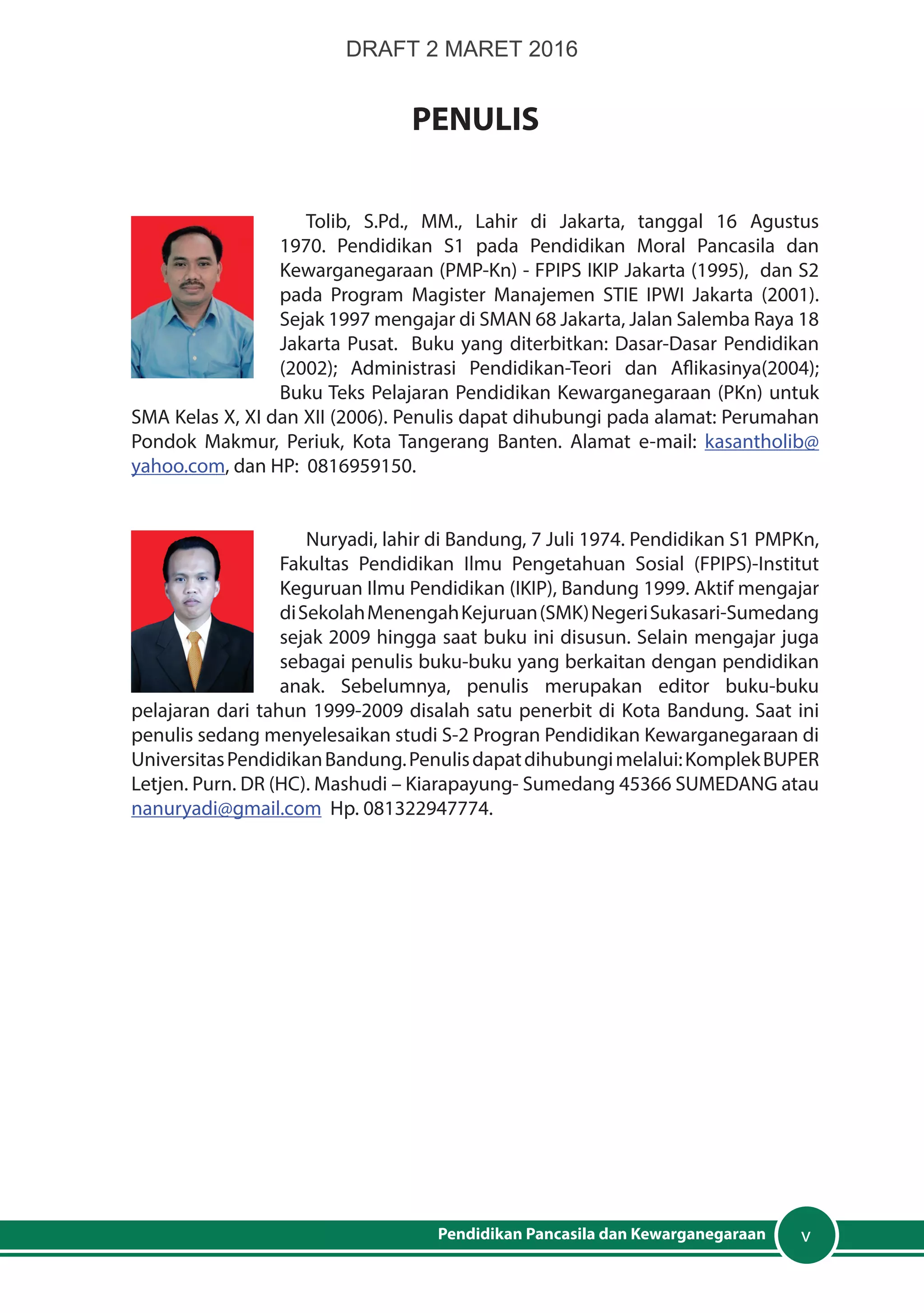 Buku Paket Kelas 10 - PPKN | PDF