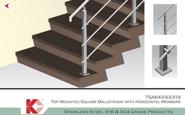 Railing system with wire rope fitting | PDF