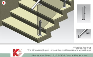 Railing system with wire rope fitting | PPT