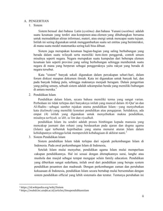 kelebihan dan kekurangan sistem pendidikan islam (ipi) M AQIL DIMAS SAPUTRA 2144012855.pdf
