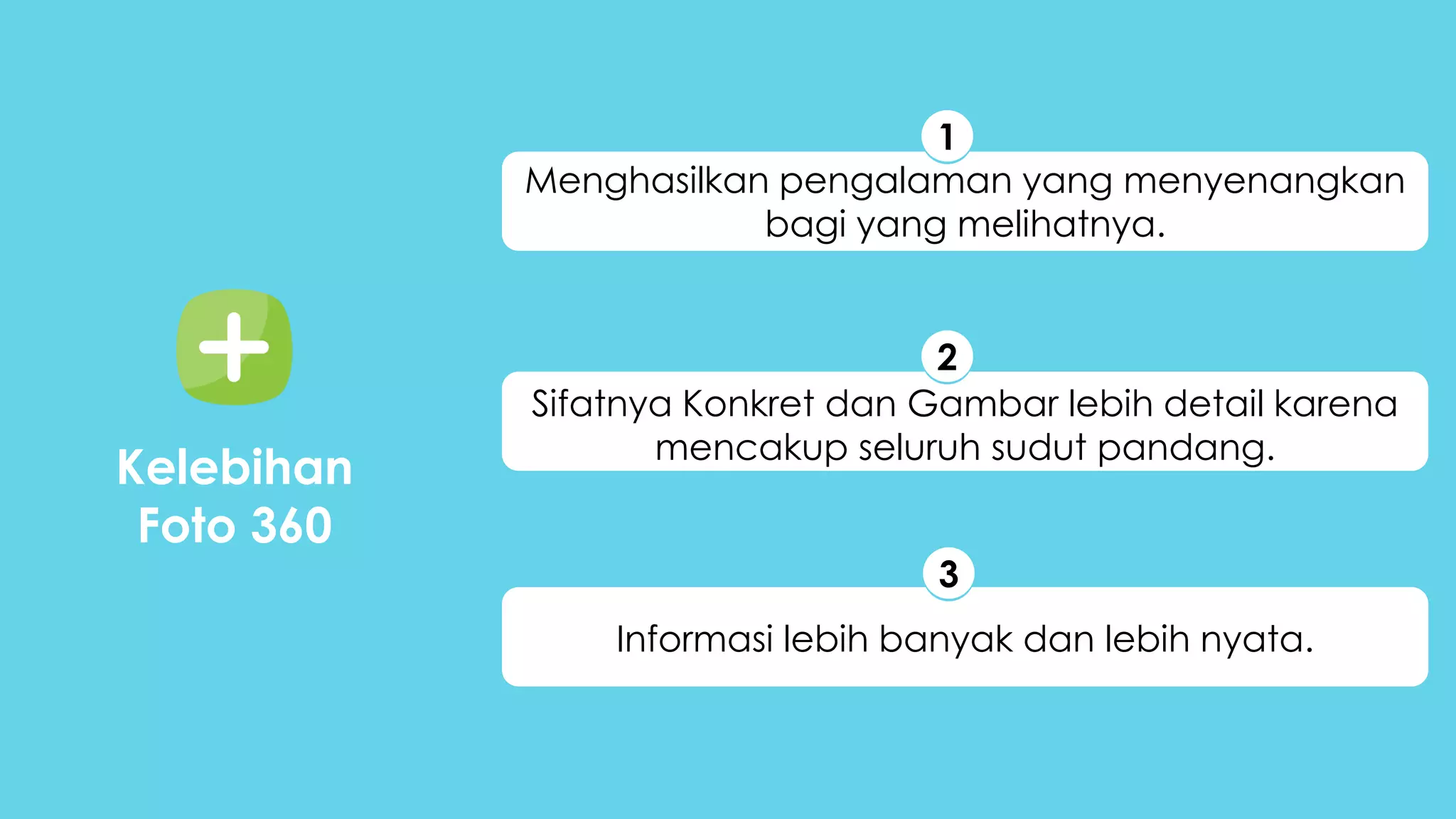 Kelebihan dan Kekurangan Foto 360 | PPT