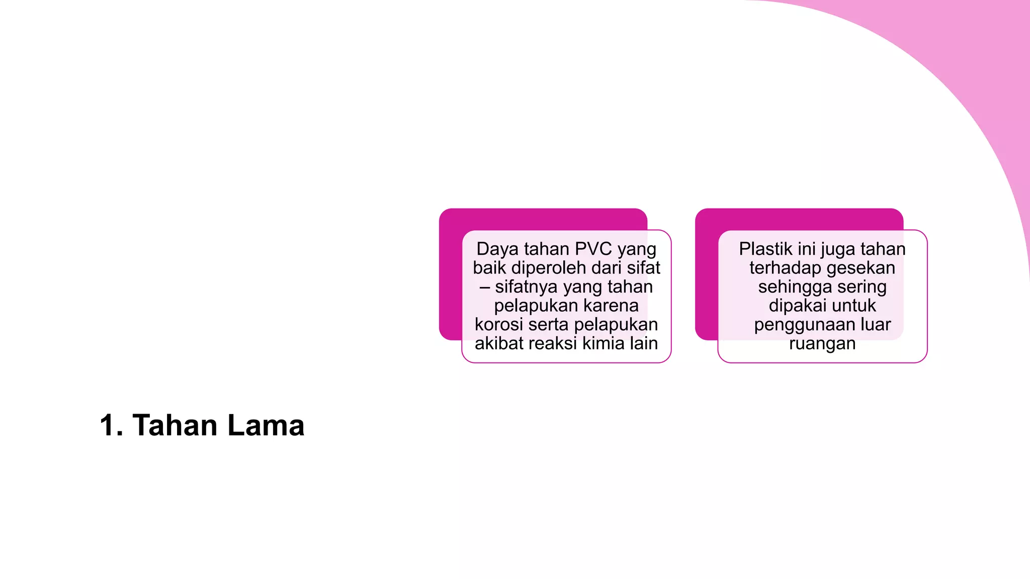 Mengenal Jenis-jenis Produk PVC dengan Penggunaan serta Kelebihannya | PPTX