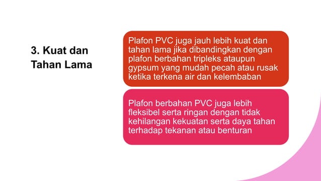 Mengenal Jenis-jenis Produk PVC dengan Penggunaan serta Kelebihannya | PPTX