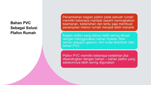 Mengenal Jenis-jenis Produk PVC dengan Penggunaan serta Kelebihannya | PPTX