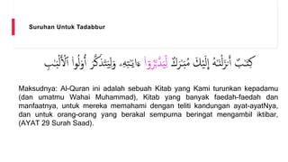 Kelebihan Tadabbur al-Quran.pptx