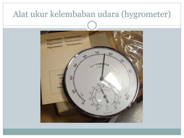 Kelembaban udara & tekanan udara | PPTX