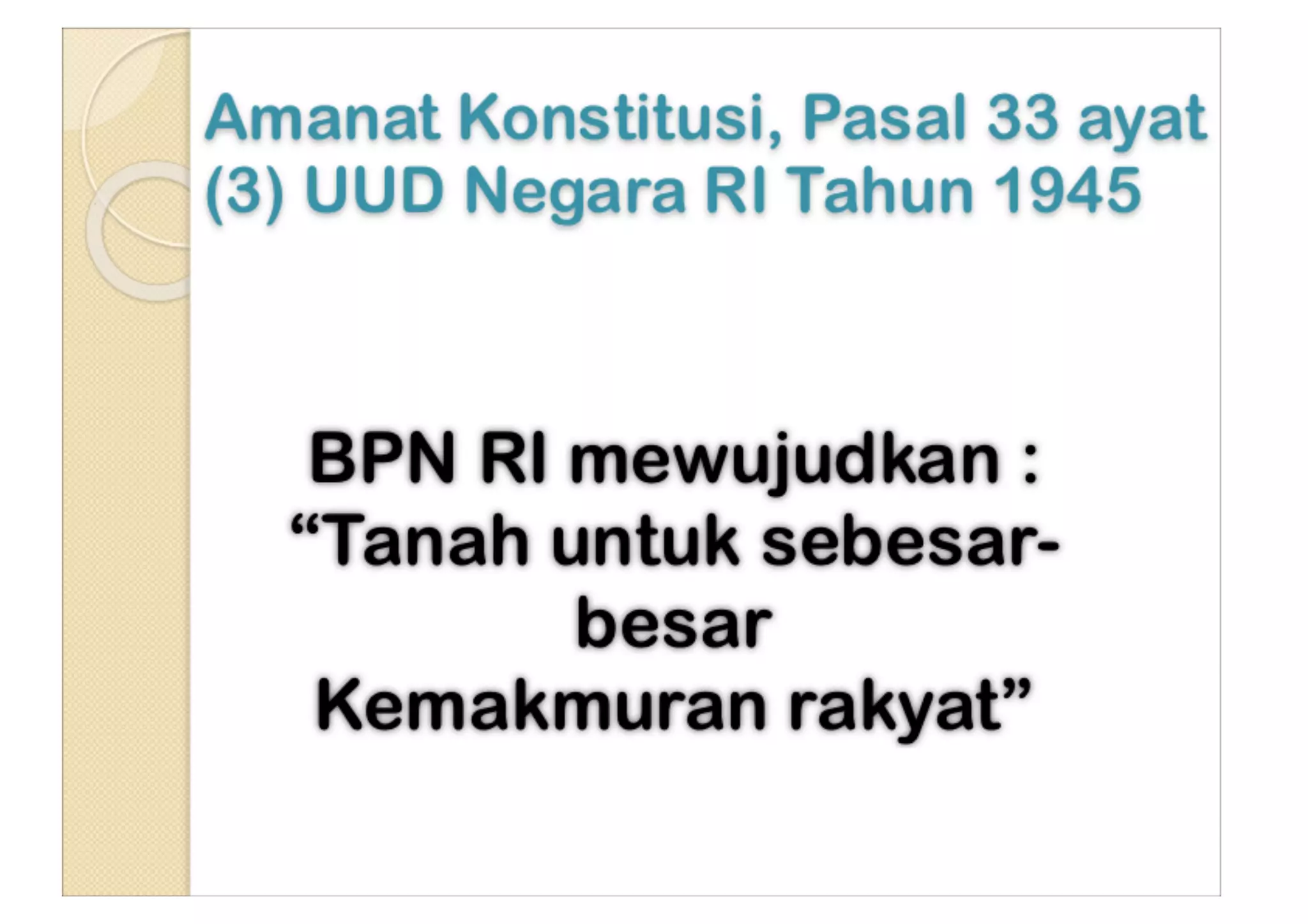 Kelembagaan ATR/BPN | PDF