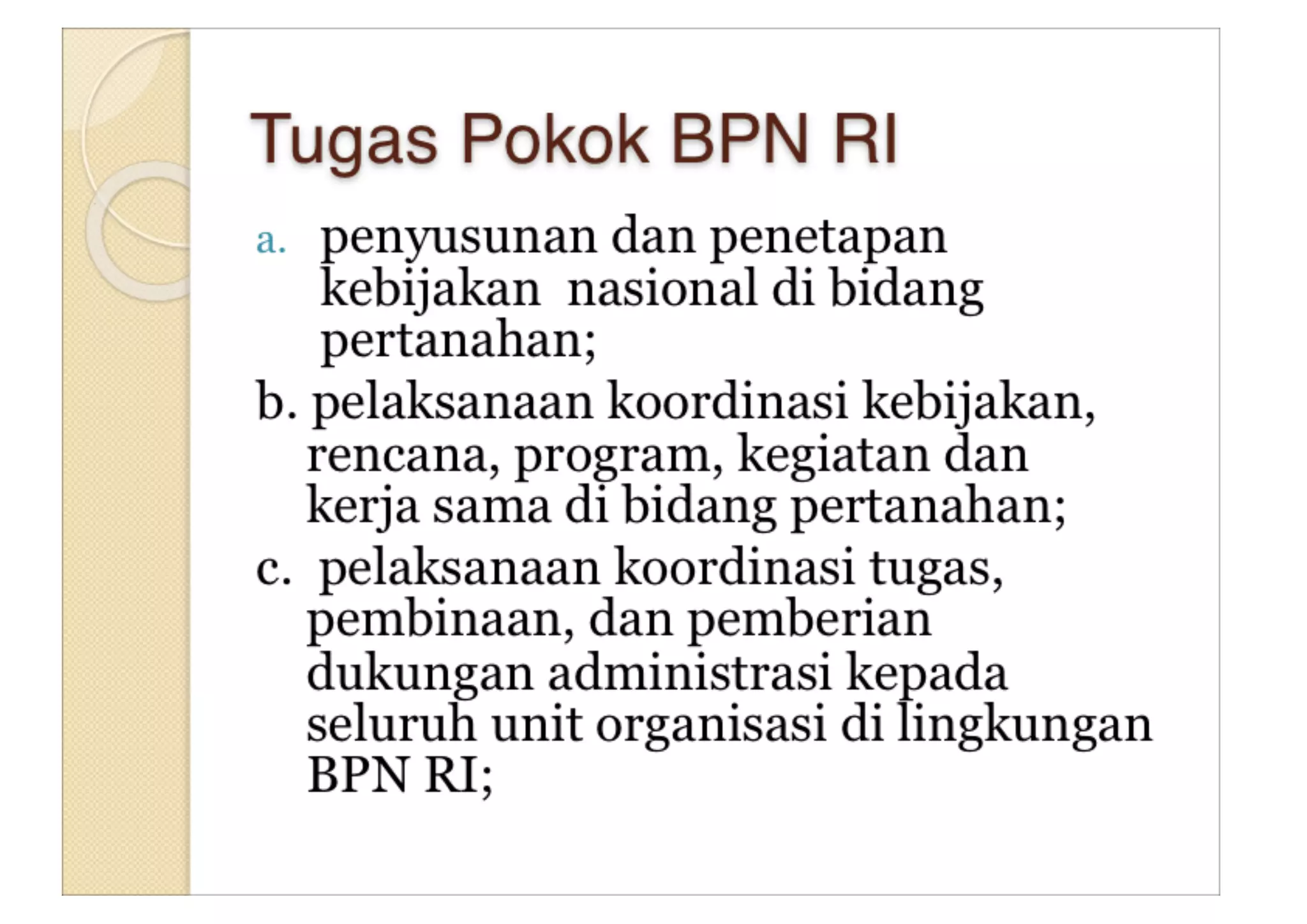 Kelembagaan ATR/BPN | PDF