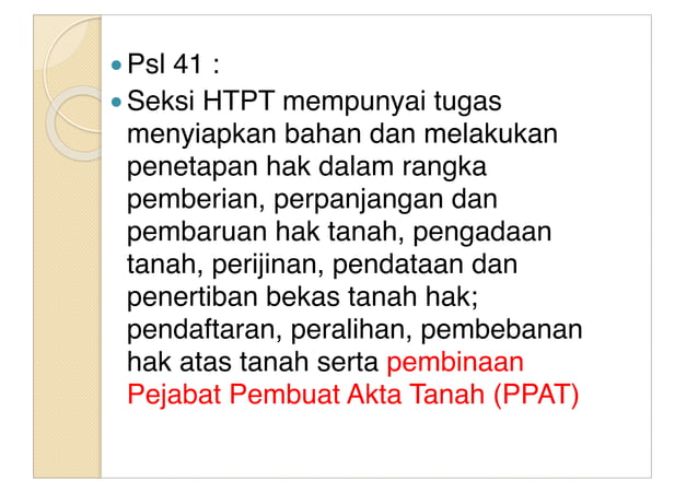 Kelembagaan ATR/BPN | PDF