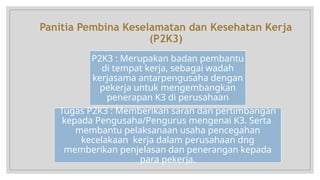 Kelembagaan Keselamatan dan Kesehatan Kerja | PPTX