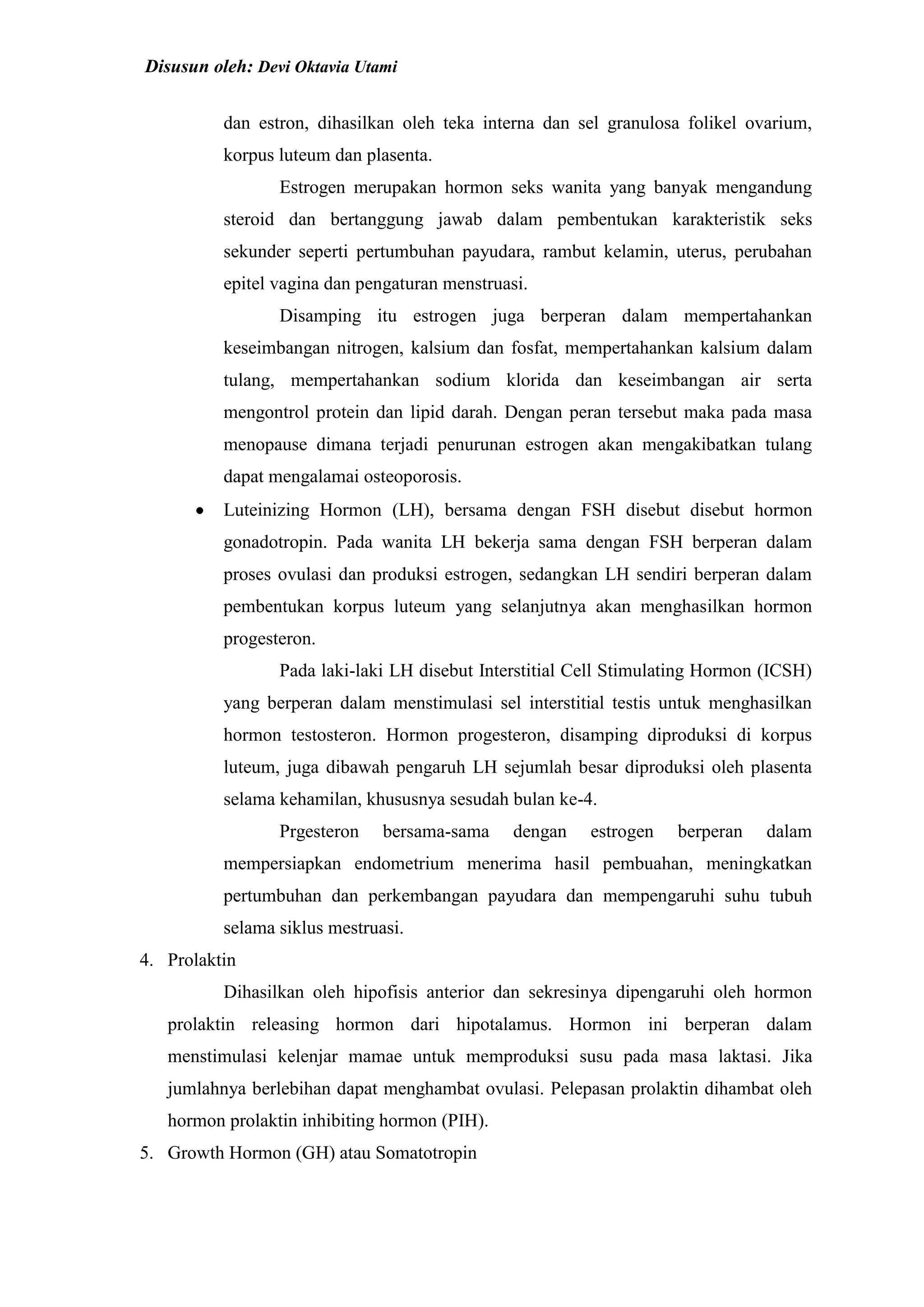 Kelenjar hipofisis anterior | DOCX