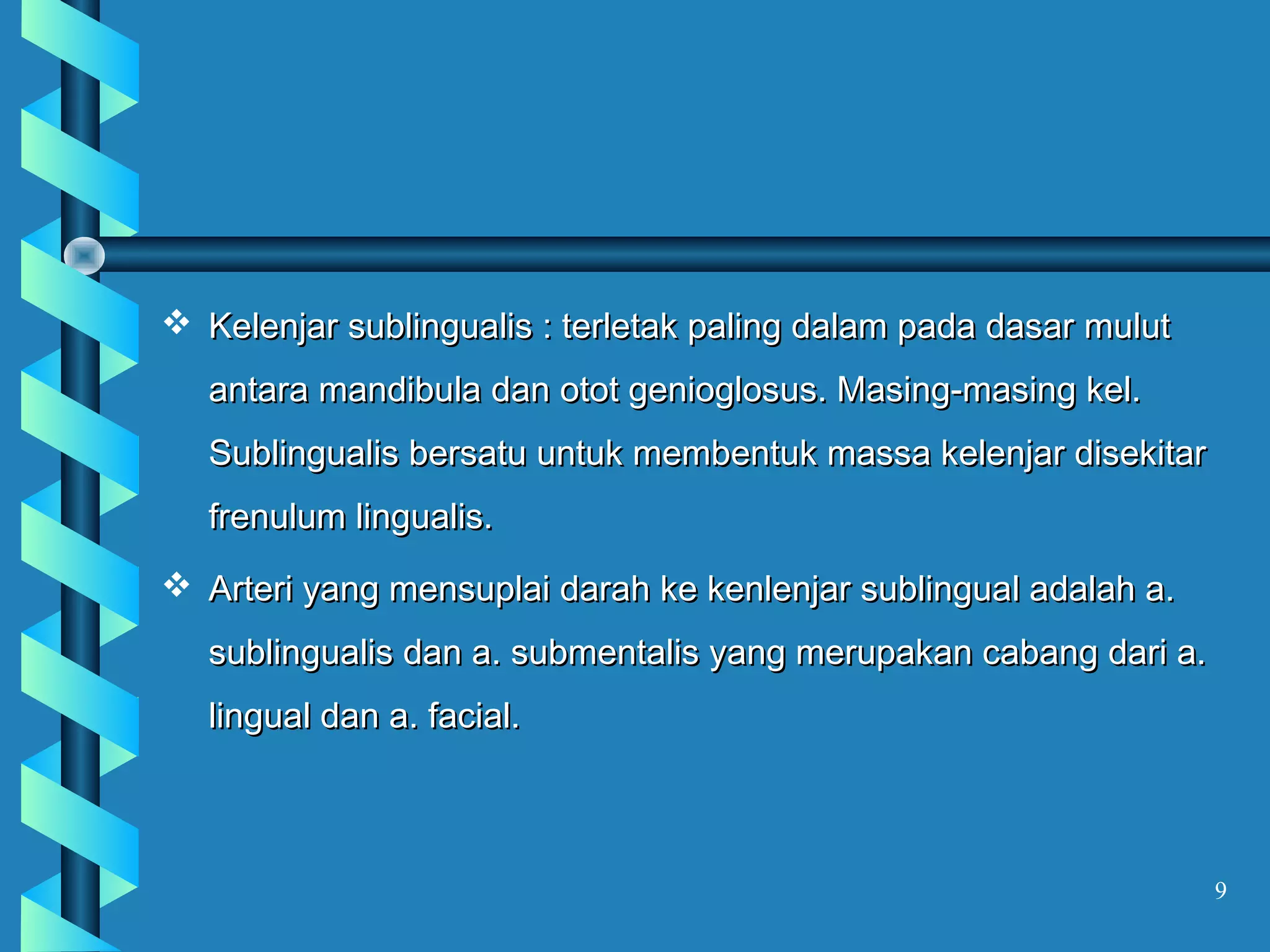 Kelenjar saliva, pangkreas, hepar dan kandung empedu | PPT