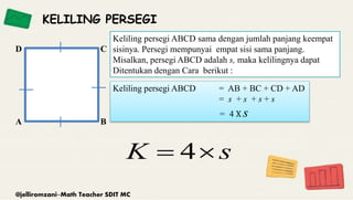 Keliling bangun datar | PPTX