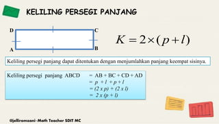 Keliling bangun datar | PPTX