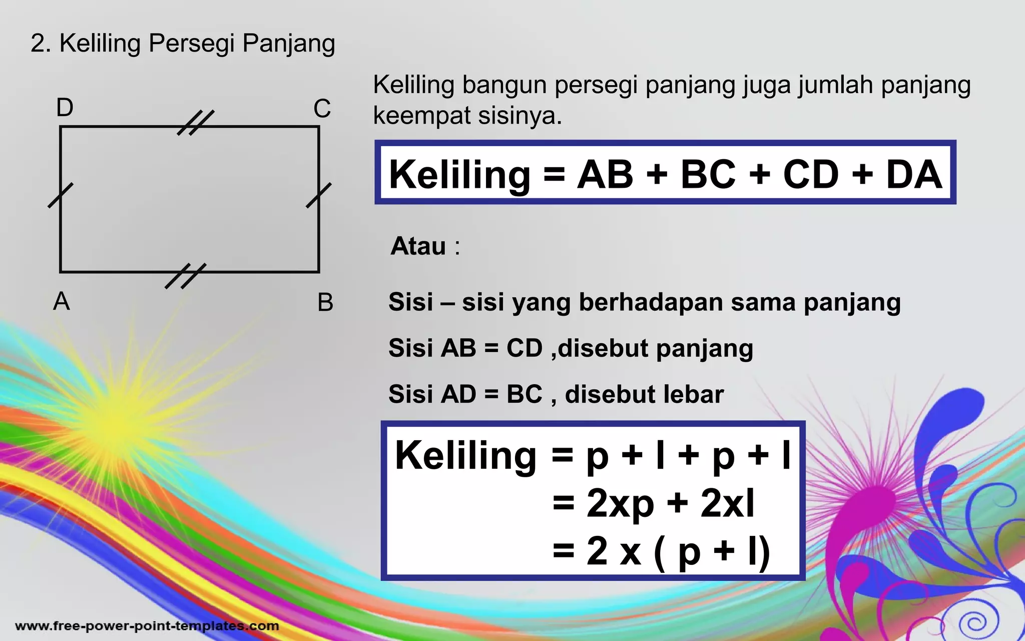 Keliling bangun persegi panjang | PPT