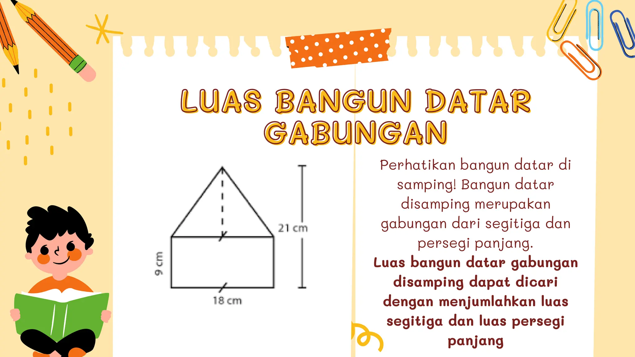 keliling dan luas bangun datar gabungan-hubungan keliling dan luas ...