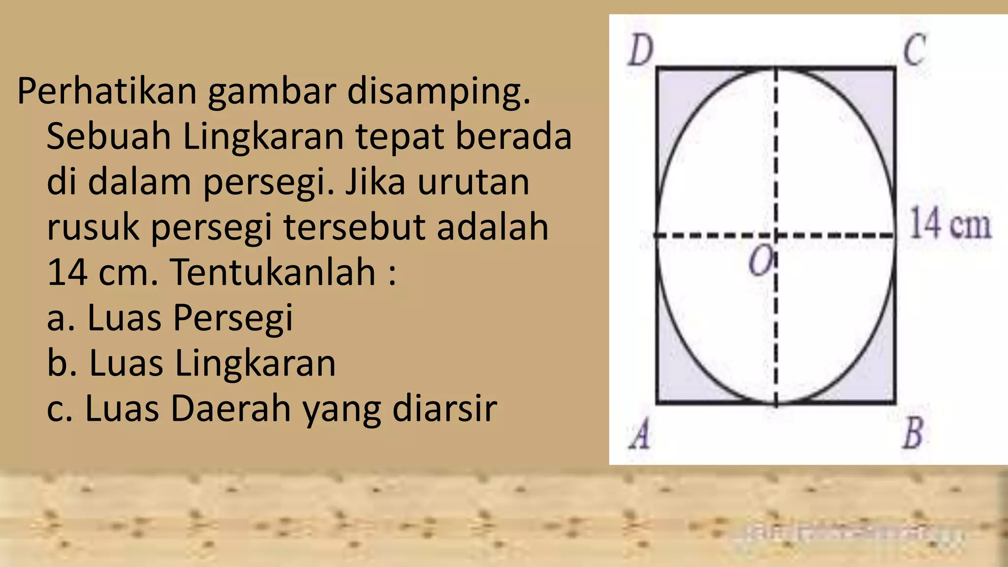 Keliling dan luas lingkaran | PPTX