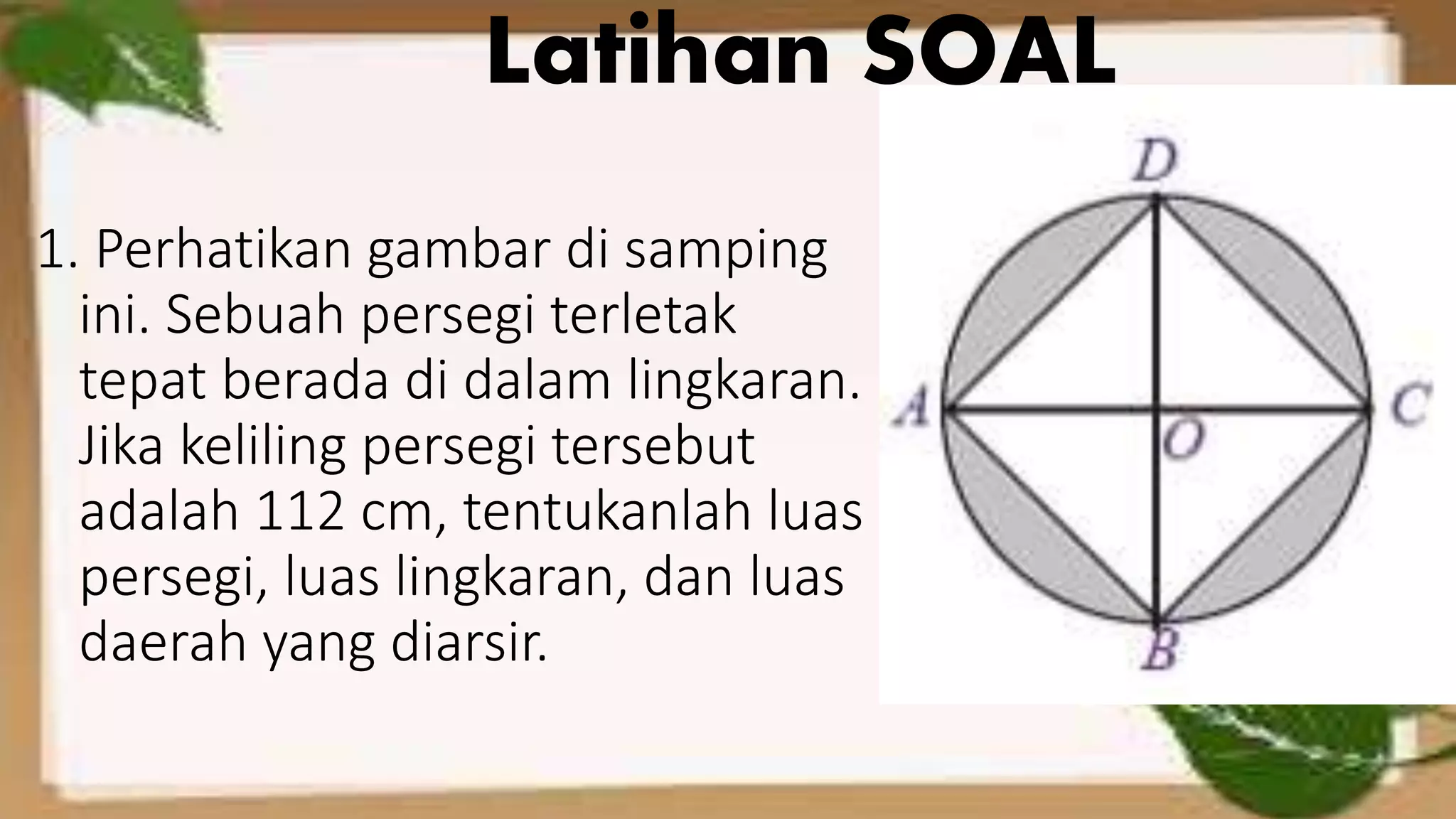 Keliling dan luas lingkaran | PPTX