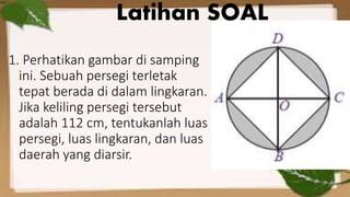 Keliling dan luas lingkaran | PPTX