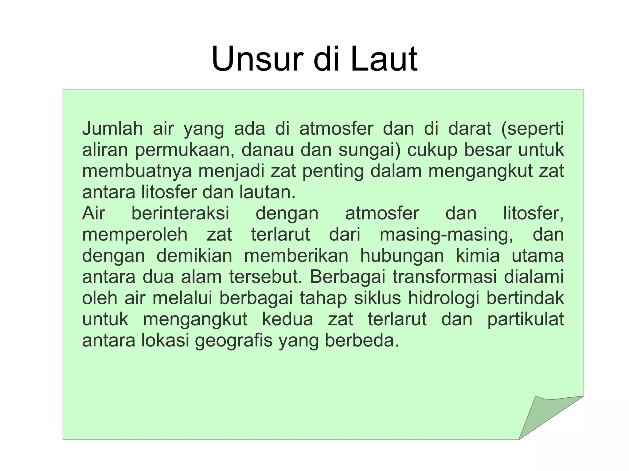 Kelimpahan Unsur di Alam Kelas 12 | PPT