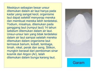 Kelimpahan Unsur di Alam Kelas 12 | PPT