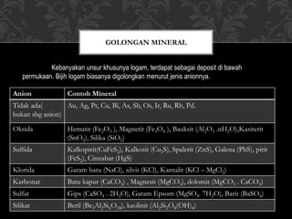 Kelimpahan unsur kimia new 2 | PPTX