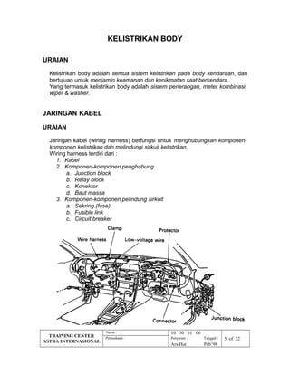 Kelistrikan body guru | DOC
