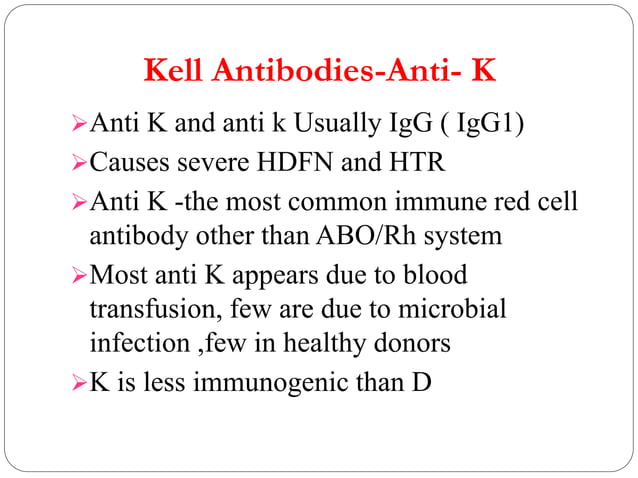 Kell blood group system | PPT