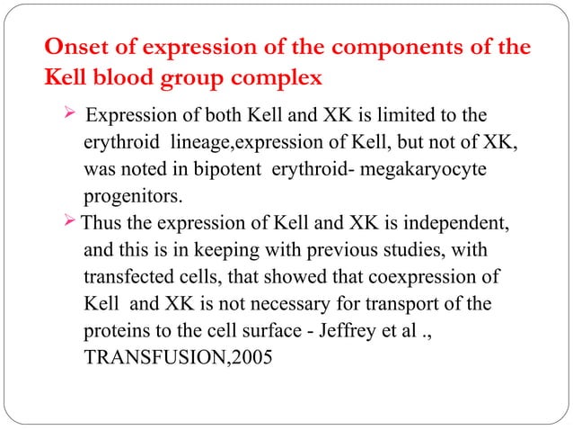 Kell blood group system | PPT