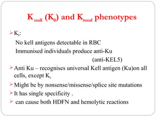 Kell blood group system | PPT