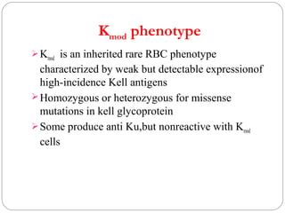 Kell blood group system | PPT