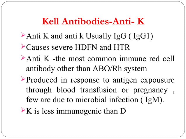 Kell blood group system | PPT