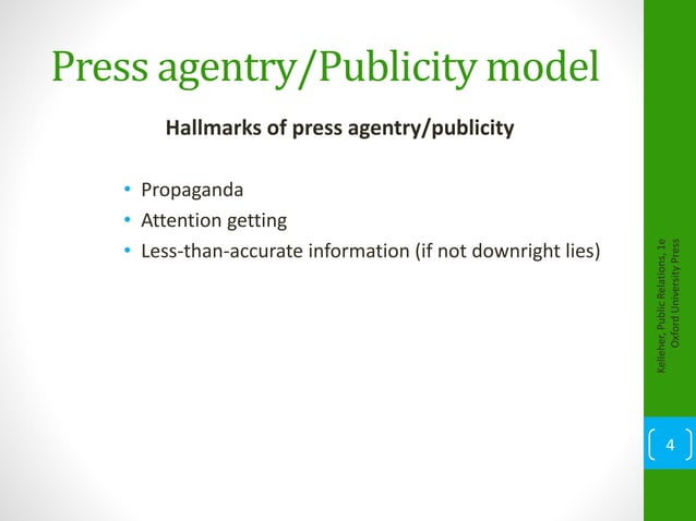 Chapter 2 - Public Relations Models Through the Ages | PPT