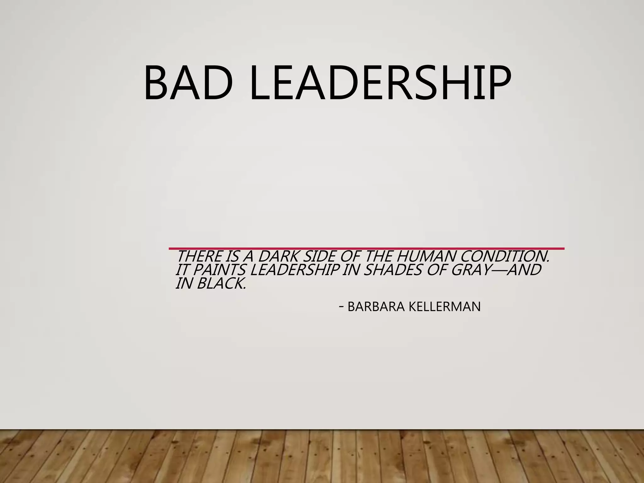 Kellerman Leadership Quote.ppt