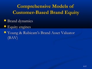 MEASURING SOURCES OF BRAND EQUITY: CAPURING CUSTOMER MINDSET | PPT