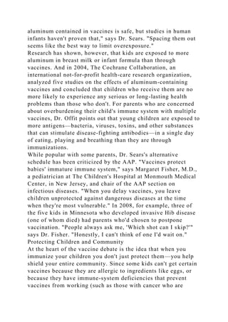 Kelley King Heyworth, Vaccines The Reality Behind the Debate, P.docx