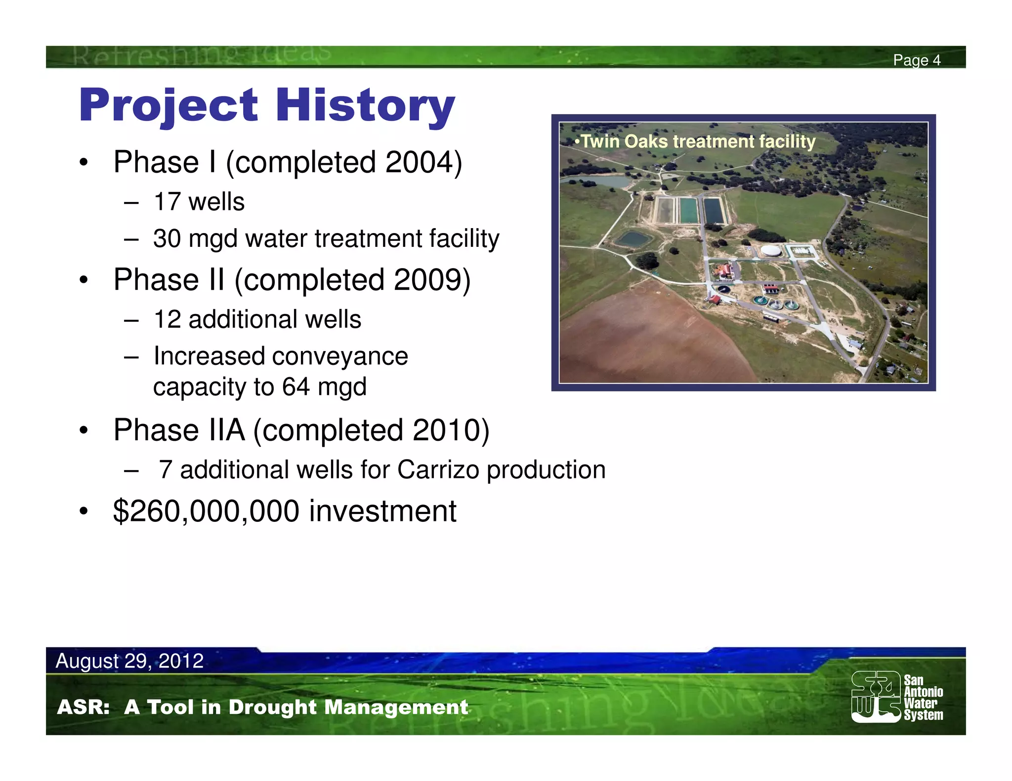 Aquifer Storage and Recovery, Kelley Neumann | PDF