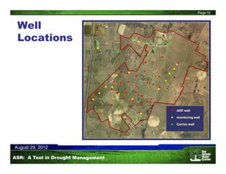 Aquifer Storage and Recovery, Kelley Neumann | PDF