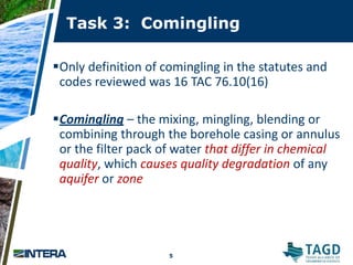 Study Results: Brackish Groundwater Comingling | PPT
