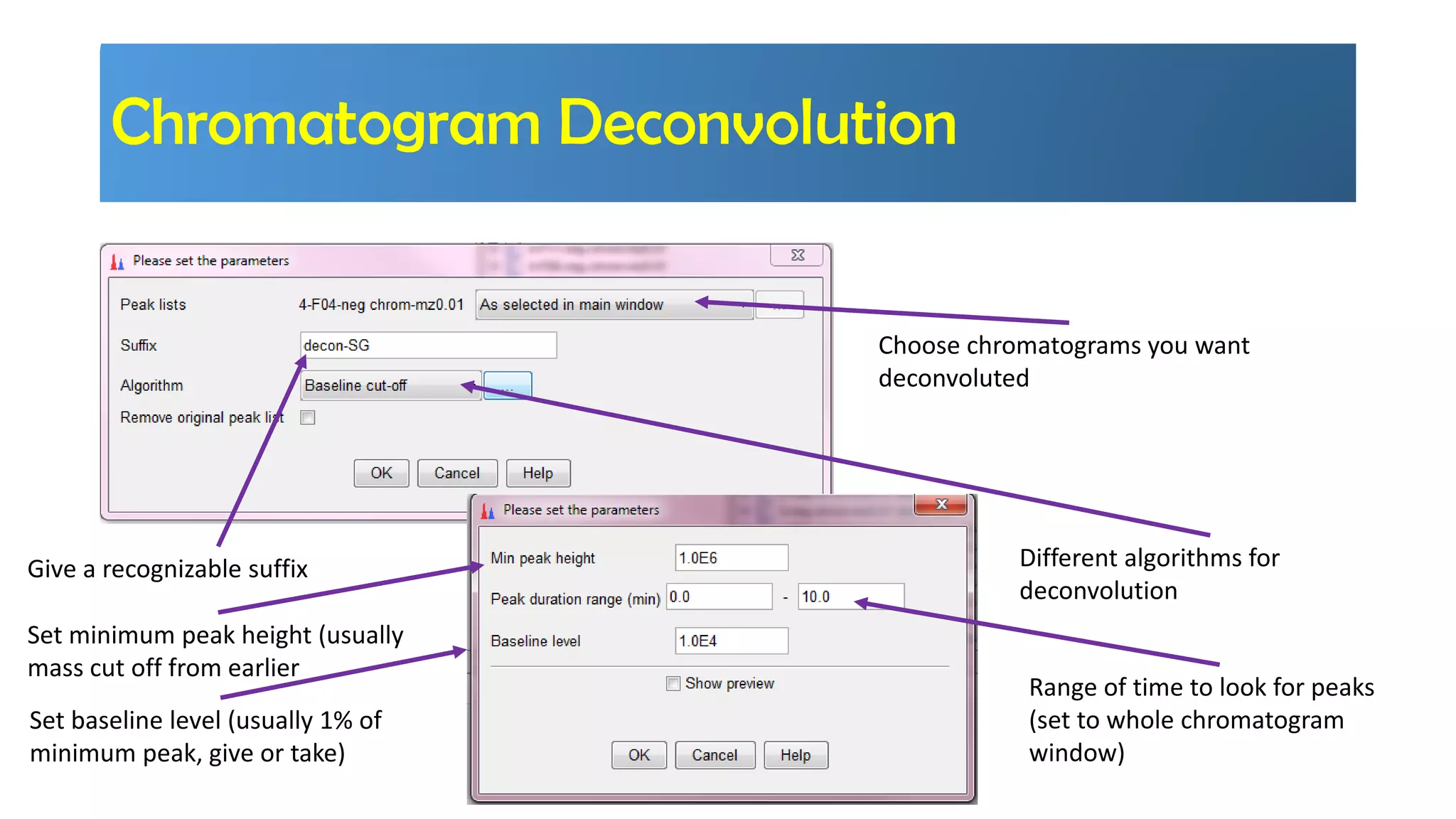 MZMine workflow from Dr. Kellogg | PDF