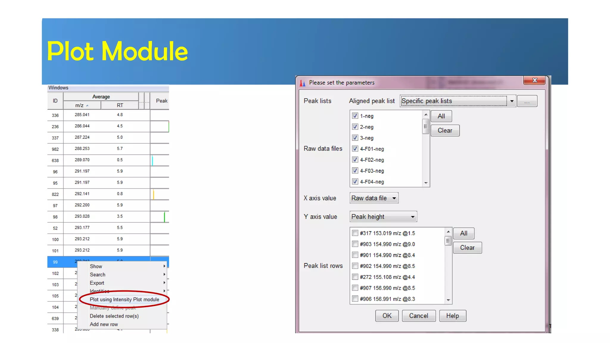 MZMine workflow from Dr. Kellogg | PDF