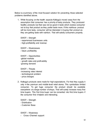 Kellogg's case study | DOCX