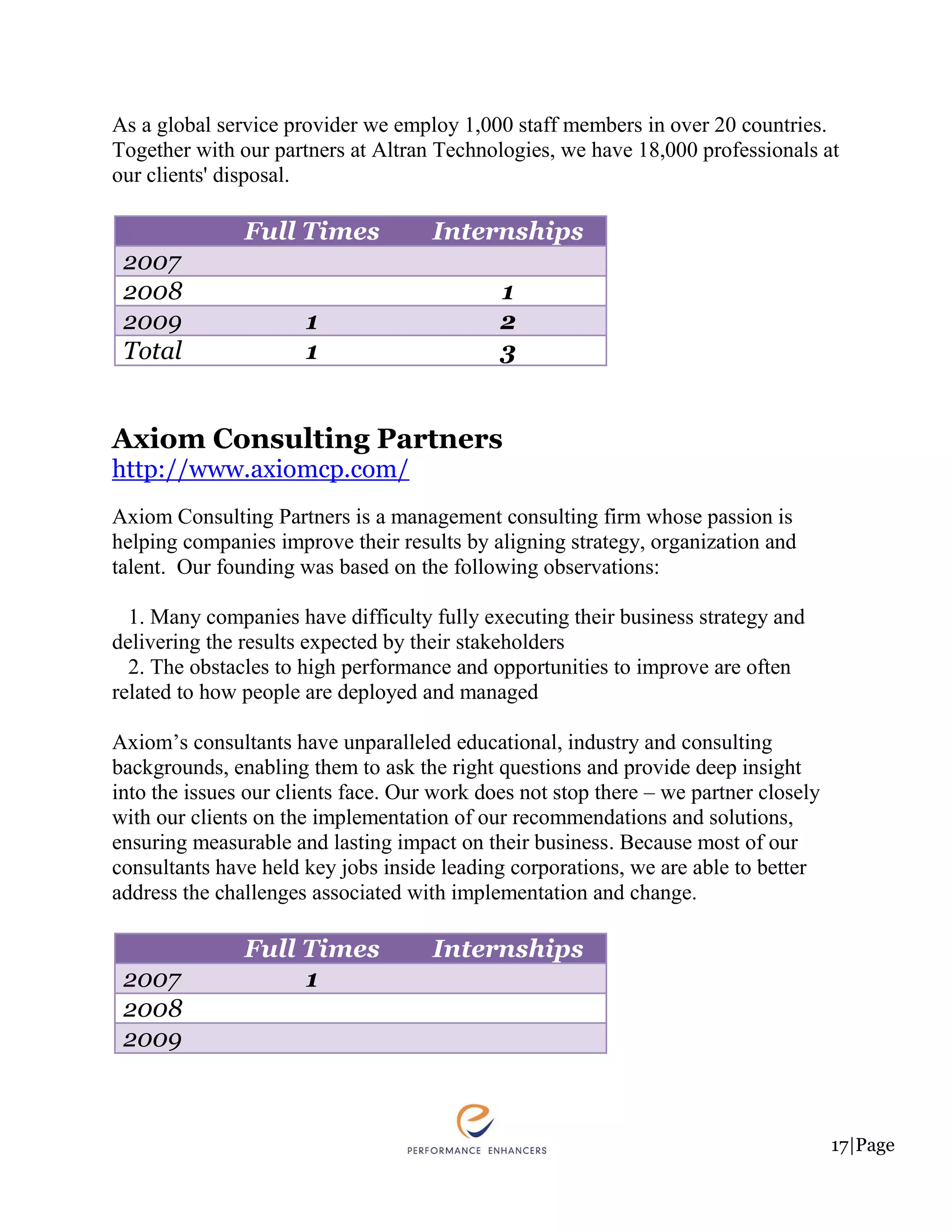 Kellogg School of Management Consulting Recruiting Info | PDF