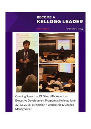 Kellogg Leader: New Branding Campaign of Kellogg School | PDF