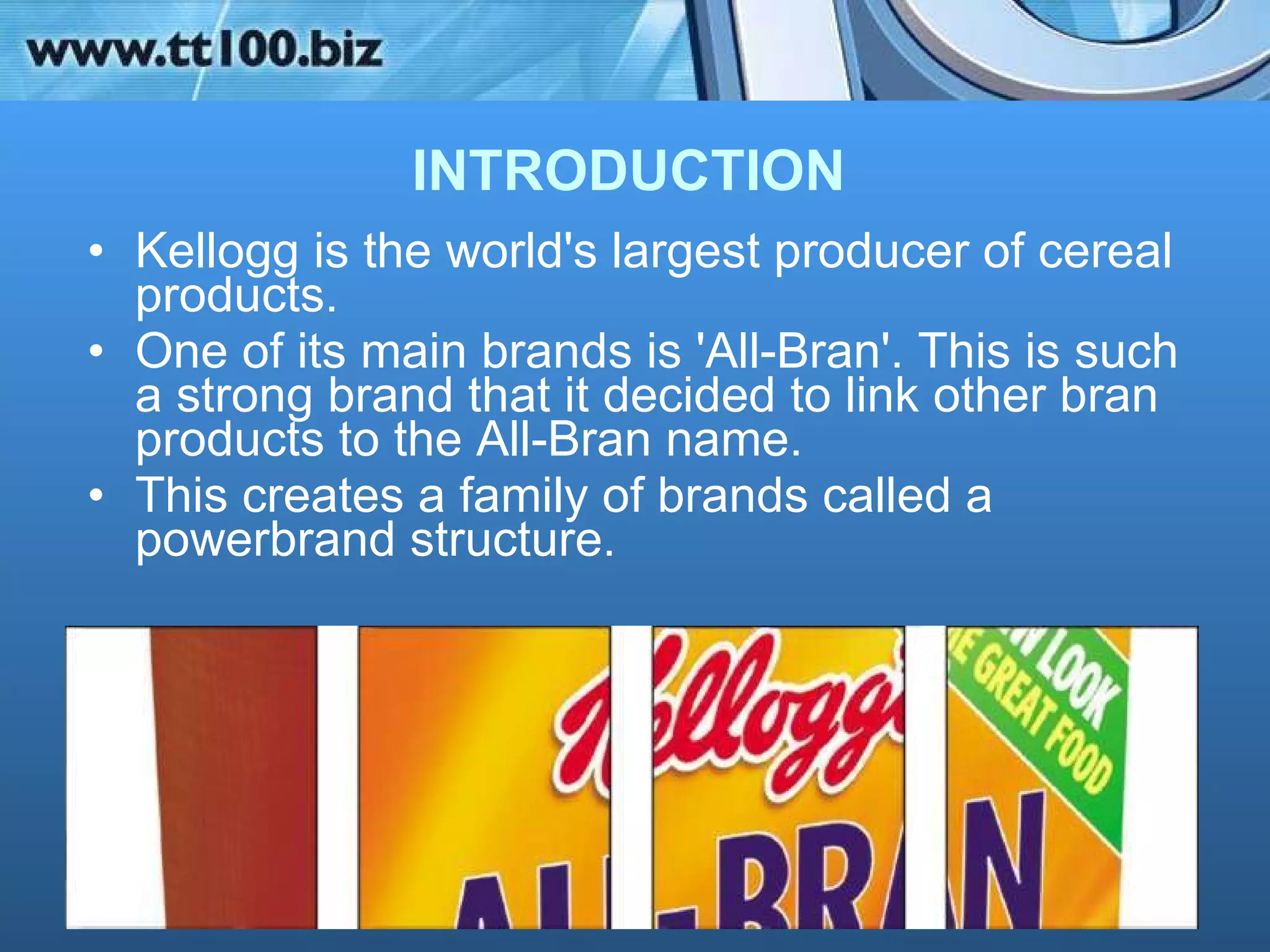Kelloggs presentation | PPT