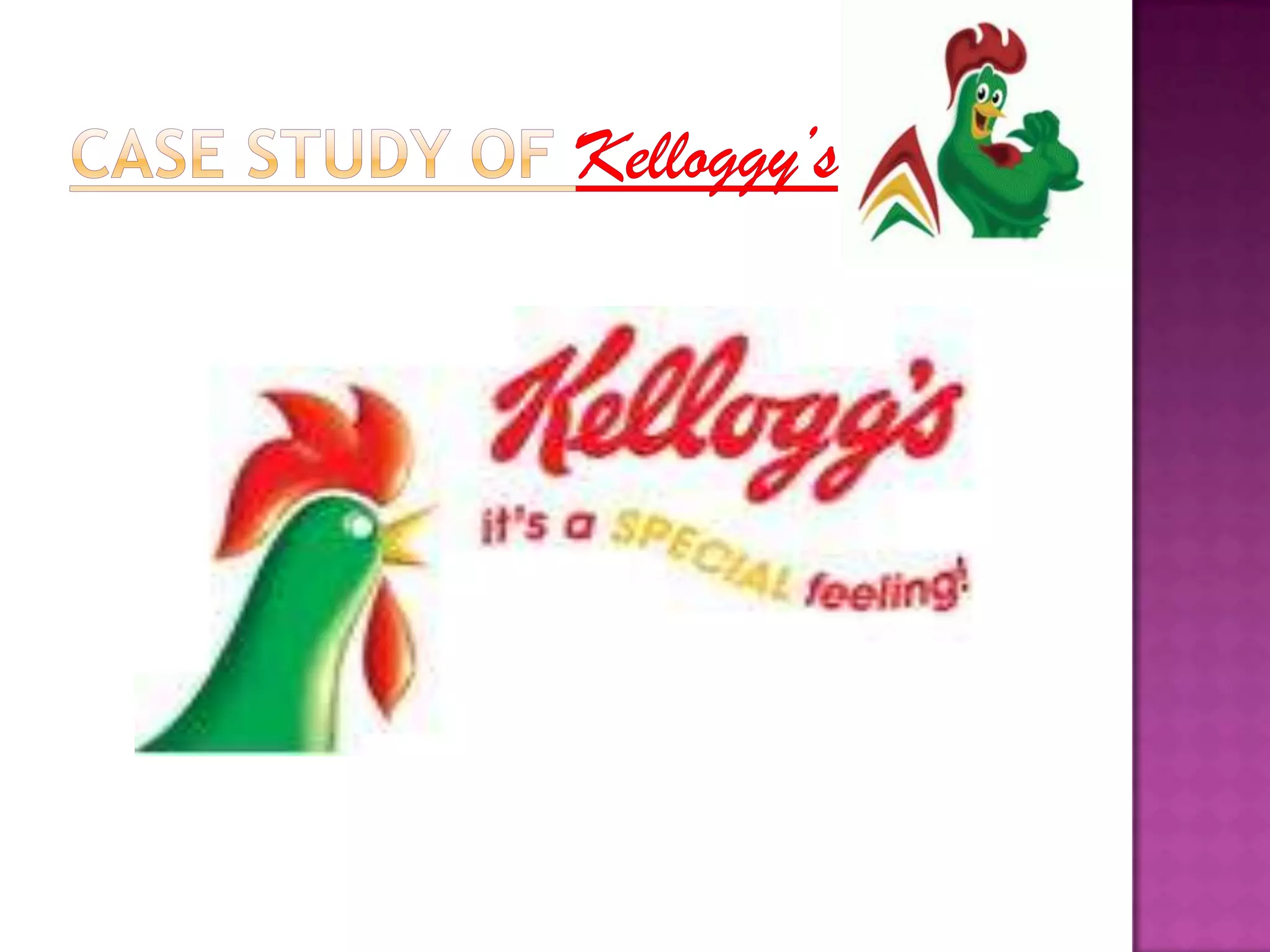 Kelloggs case study | PPTX