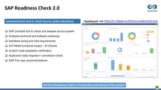 Transition to SAP S/4HANA System Conversion: A step-by-step guide | PPTX