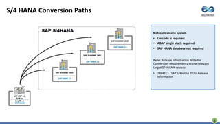 Transition to SAP S/4HANA System Conversion: A step-by-step guide | PPTX
