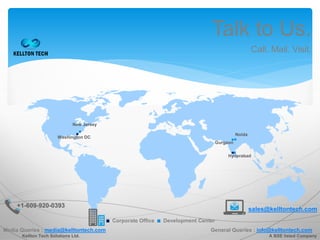 Kellton Tech Profile - Consumer and Enterprise Web Applications | PPT