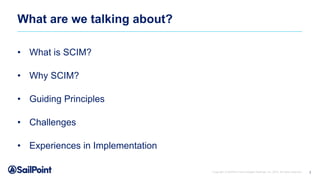 From Inception to RFC – The SCIM Story | PPT | Free Download